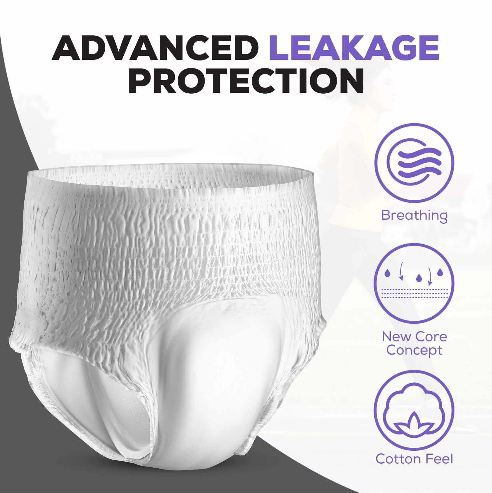 56 x Incontinence Pants Women & Men Maxi | Adult Diapers Medium | Pull ...