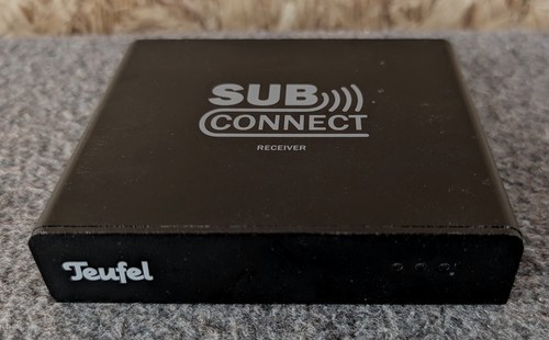 Teufel Sub Connect RX Subwoofer Signal Empfänger / Receiver subconnect ...
