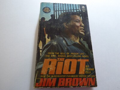THE RIOT 1968 FRANK ELLI MOVIE TIE-IN JIM BROWN | eBay