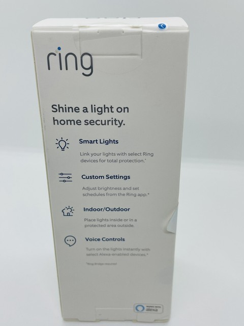 Ring A19 800 Lumens Smart LED Light Bulb Total of Two for sale online ...