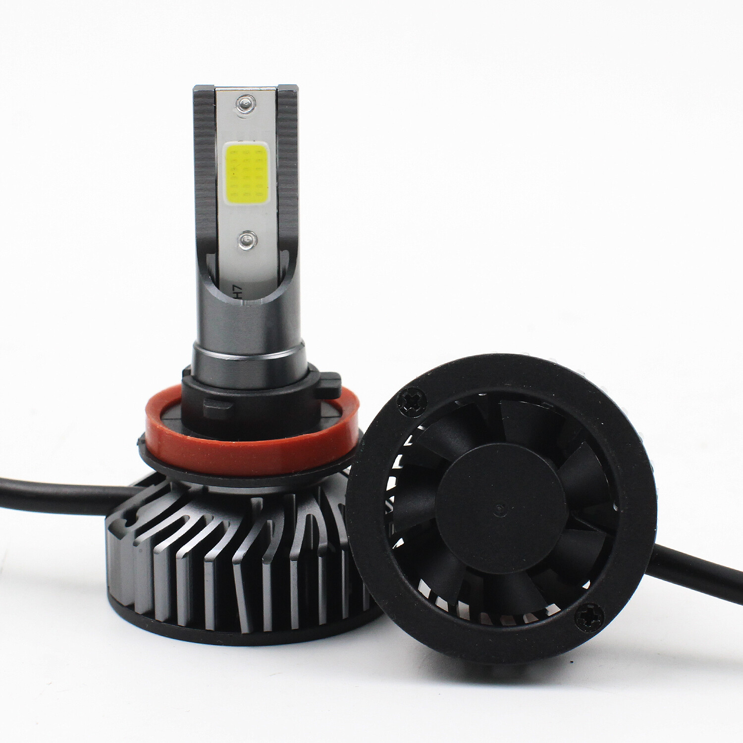 MODIGT H11 LED Headlight Bulbs Kit Replace Halogen White 6000K 36000LM ...