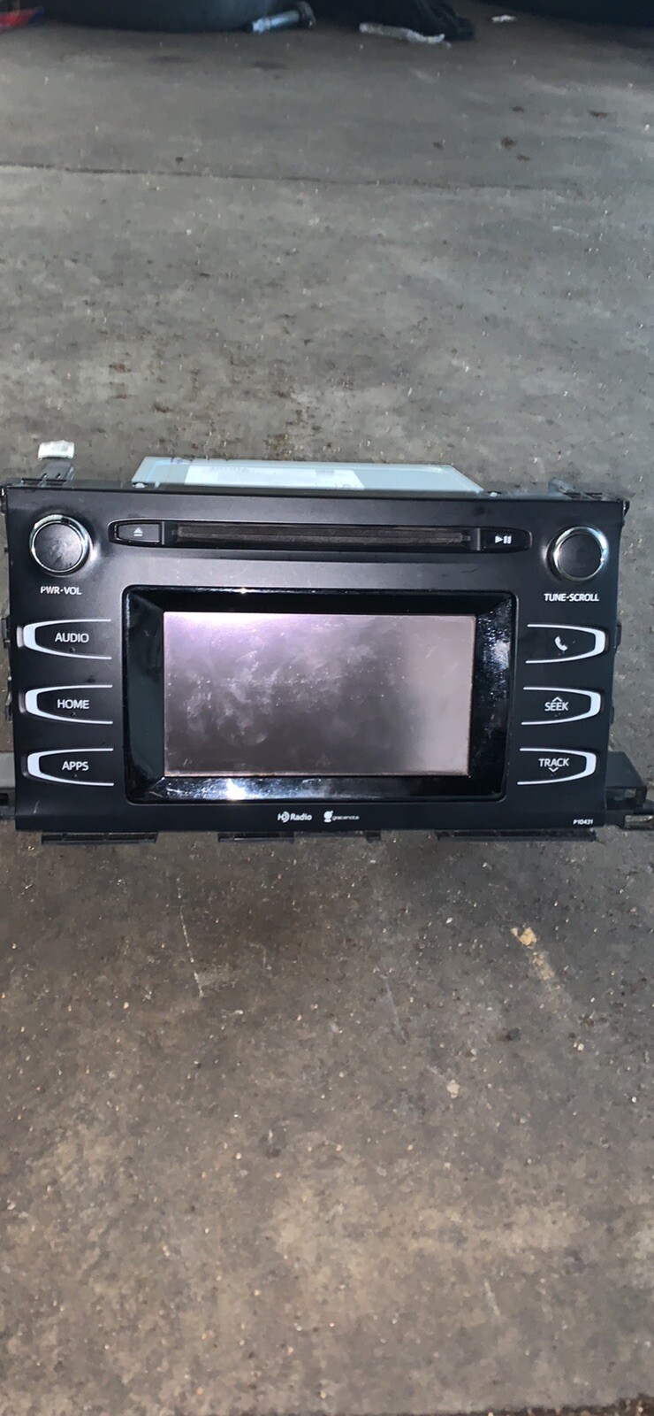 2014, 2015, 2016 Toyota Highlander Oem stereo head unit Touchscreen | eBay