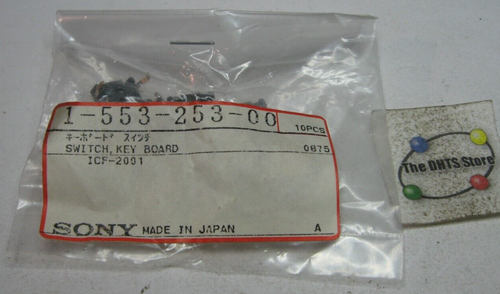 SONY 1-553-253-00 PCB Mount Momentary Key Push-Button Switch SPST - NOS ...
