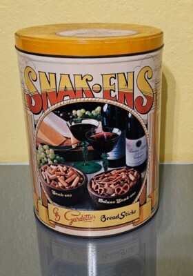 Snack Ens Breadstick Tin | eBay