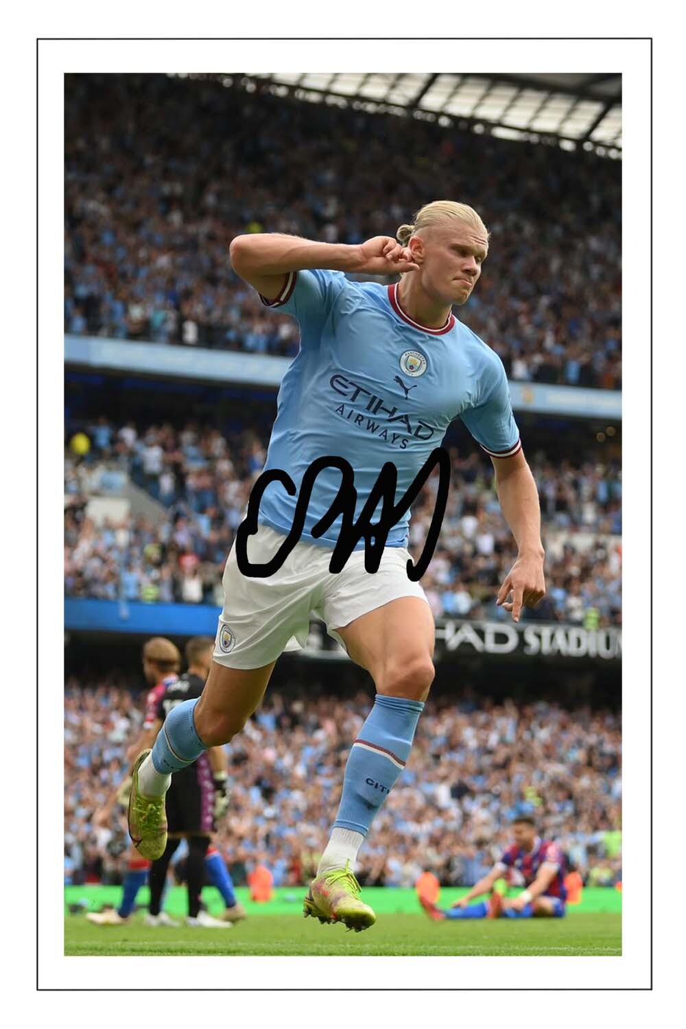 ERLING HAALAND Signed Autograph PHOTO Signature Fan Gift Print ...