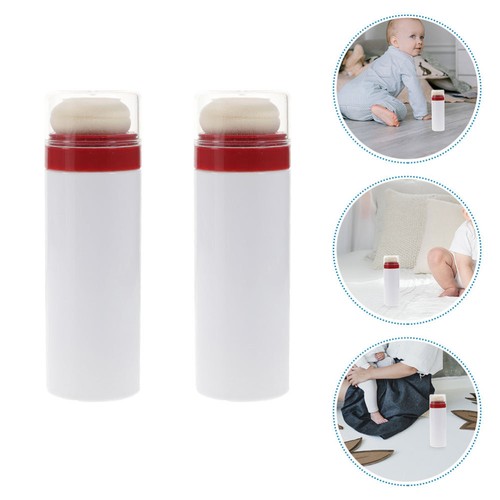 2 Pcs Powder Puff Box Man Travel Bottle for Small Loose Container | eBay