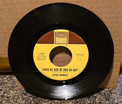 Stevie Wonder Shoo-Be-Doo-Be-Doo-Da-Day VG+ Motown No Cut Outs Soul 45 ...