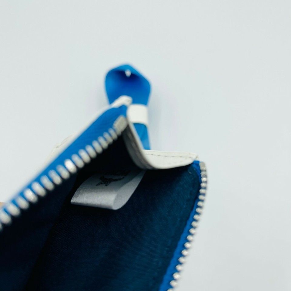 $180 MCM Spectrum Rainbow Logo Visetos Lanyard Card Case MYAAASV01 | eBay