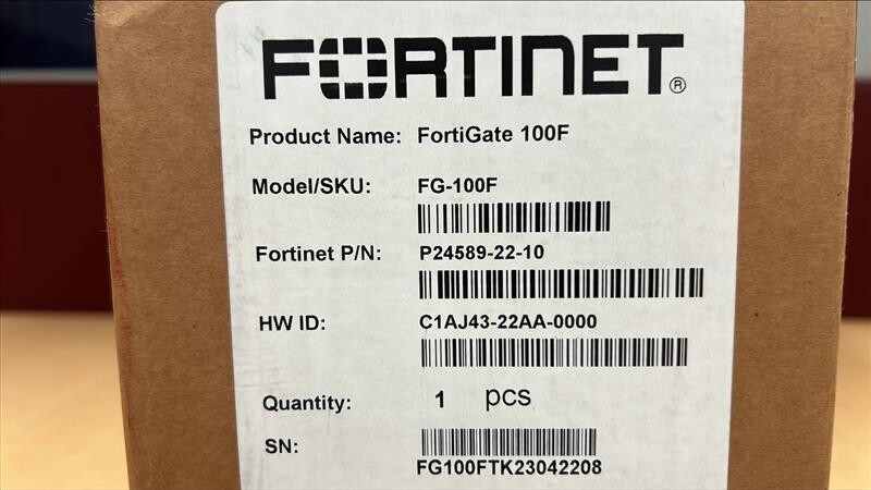 Fortinet FortiGate 100F | 20 Gbps Firewall Threat Protection (FG-100F ...
