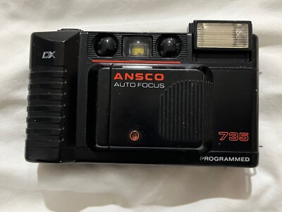 Ansco 735 Programmed DX Auto Focus 35mm Film Camera - Works | eBay