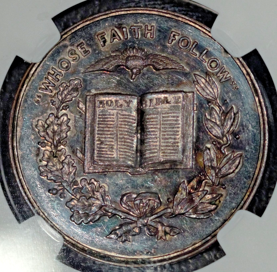 So Called Dollar, HK-13, 1870, Pilgrim Jubilee Memorial, NGC MS62 ...
