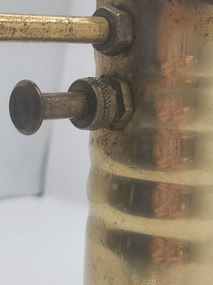 Vintage Eagle No. 66 Finger Pump Brass Oiler Oil Can Straight Shaft | eBay