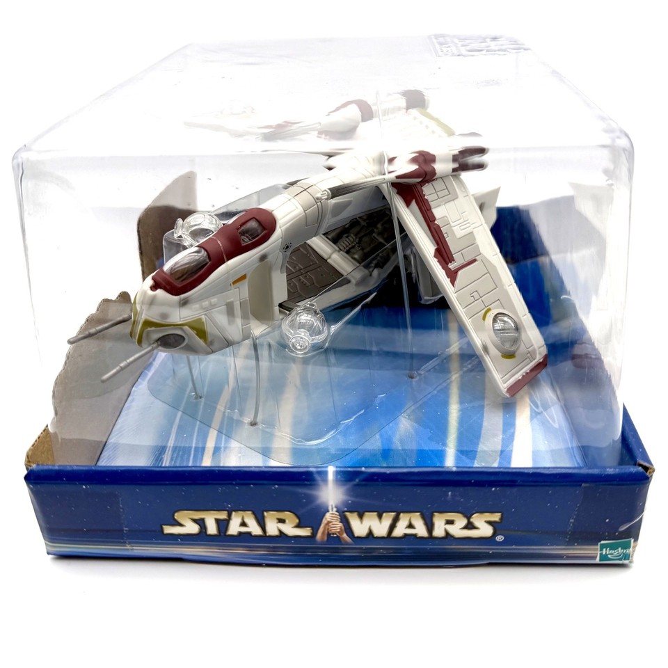 Star Wars Micro Machines Action Fleet Republic Gunship 2002 Attack ...