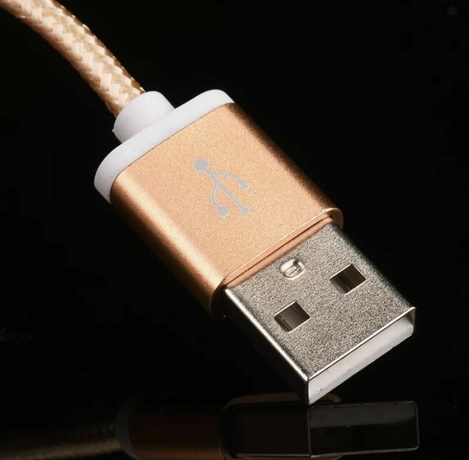 Heavy Duty Micro USB Fast Charger Data Cable Cord For Samsung Android ...