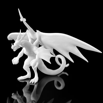 Unpainted Digimon Wingdramon GK Resin GARAGE KIT FIGURES Model In Stock ...