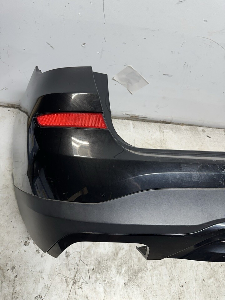 2011-2014 BMW X3 F25 REAR BUMPER COVER COMPLETE ASSEMBLY A76 BLUE OEM ...