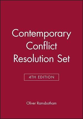 Contemporary Conflict Resolution, 4e Set by Tom Woodhouse, Hugh Miall ...