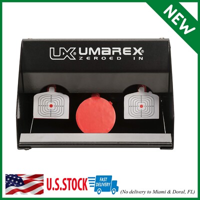 Trap-Shot Flip Up Steel Targets BB Pellet Air Gun In-Outdoor Rifle Ammo ...