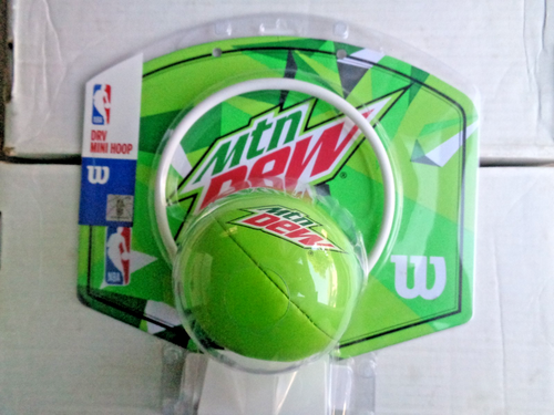 MOUNTAIN DEW NBA Drv Zone Mini Basketball Hoop Green Wilson official ...