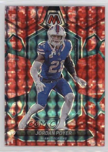 2024 Panini Mosaic Red Camo Mosaic Prizm Jordan Poyer #139 | eBay