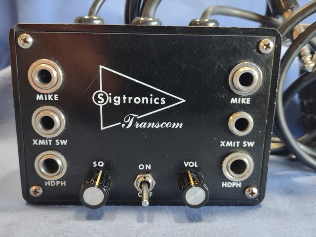 SIGTRONICS SPO-20 PORTABLE TRANSCOMM INTERCOM for sale online | eBay