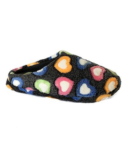 New Women Indoor Slipper Shoe Heart Print Cotton Fur Nice Warm ...