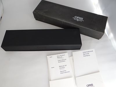 Oris Watch Box Inner & Outer Vintage, Blank Warranty 1980's | eBay