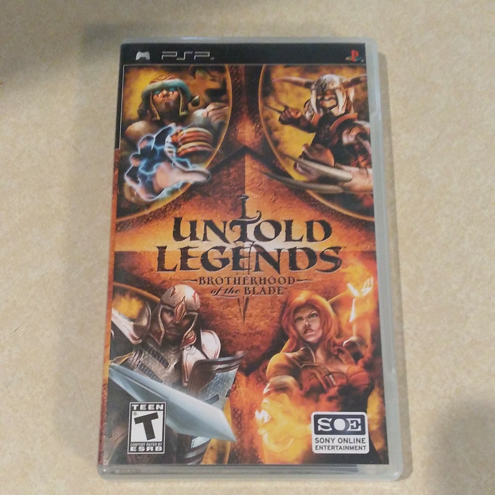 Untold Legends: Brotherhood of the Blade (Sony PSP, 2005) Complete CIB ...