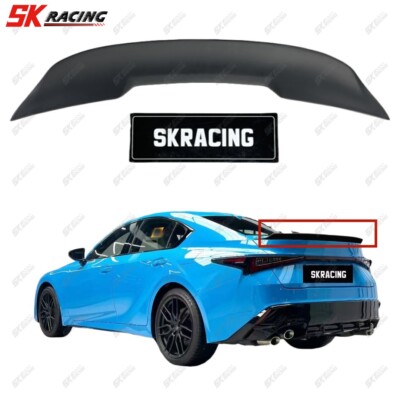 Unpainted FRP Rear Trunk Spoiler Wing Fit For 2021-2024 Lexus IS300 ...