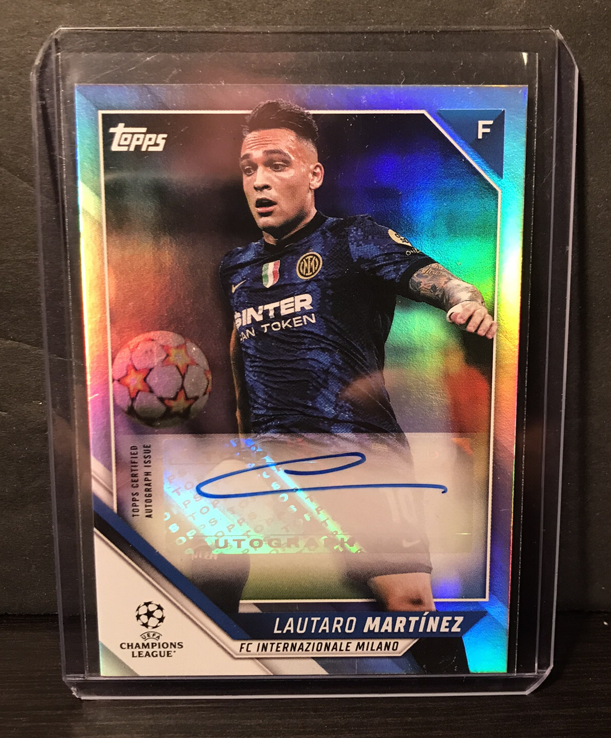 TOPPS UEFA CHAMPIONS LAUTARO MARTINEZ AUTOGRAPH 2021 2022 LOOK!!! | eBay