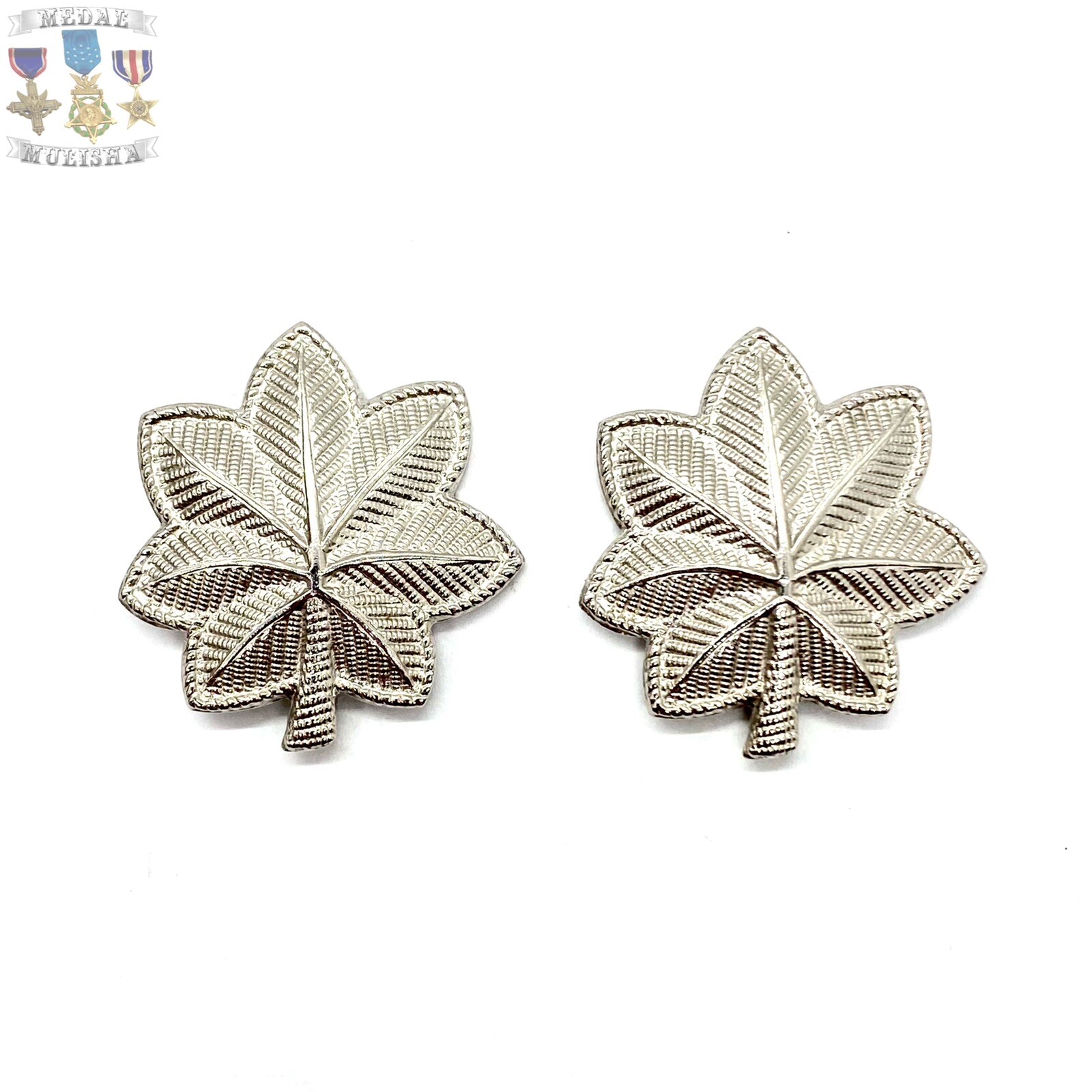 VIETNAM WAR ARMY LIEUTENANT COLONEL RANK COLLAR INSIGNIA V-21 VANGUARD ...