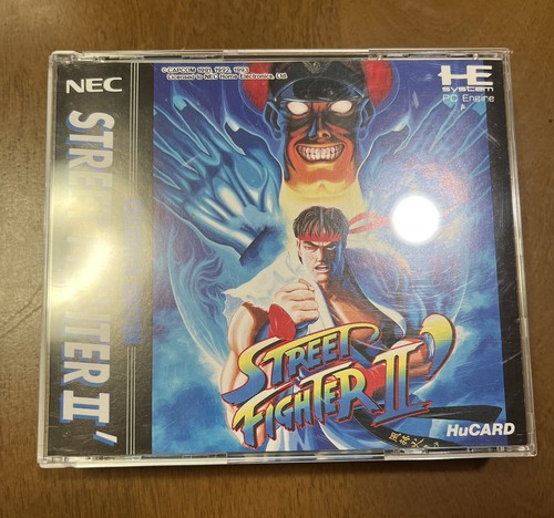 Used STREET FIGHTER II' 2 Hu-Card Dash champion edition PC-Engine NEC ...
