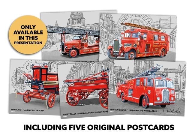 New 2024 50p Coin set The History of the Fire Brigade Artist’s Edition ...