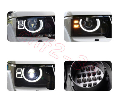 🔥For Land Rover LR4 2010-2016 LH & RH LED Front Headlight Assembly ...
