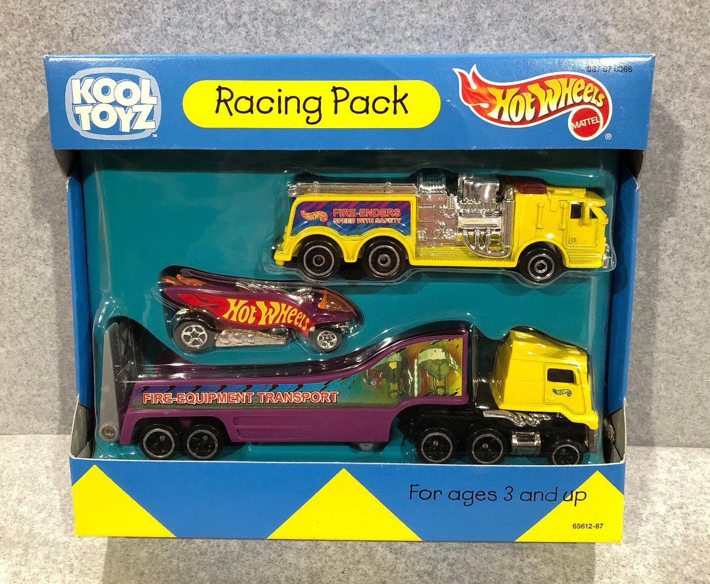 Hot Wheels 2000 Kool Toyz Racing Pack Long Hauler & Exclusive Turbo ...