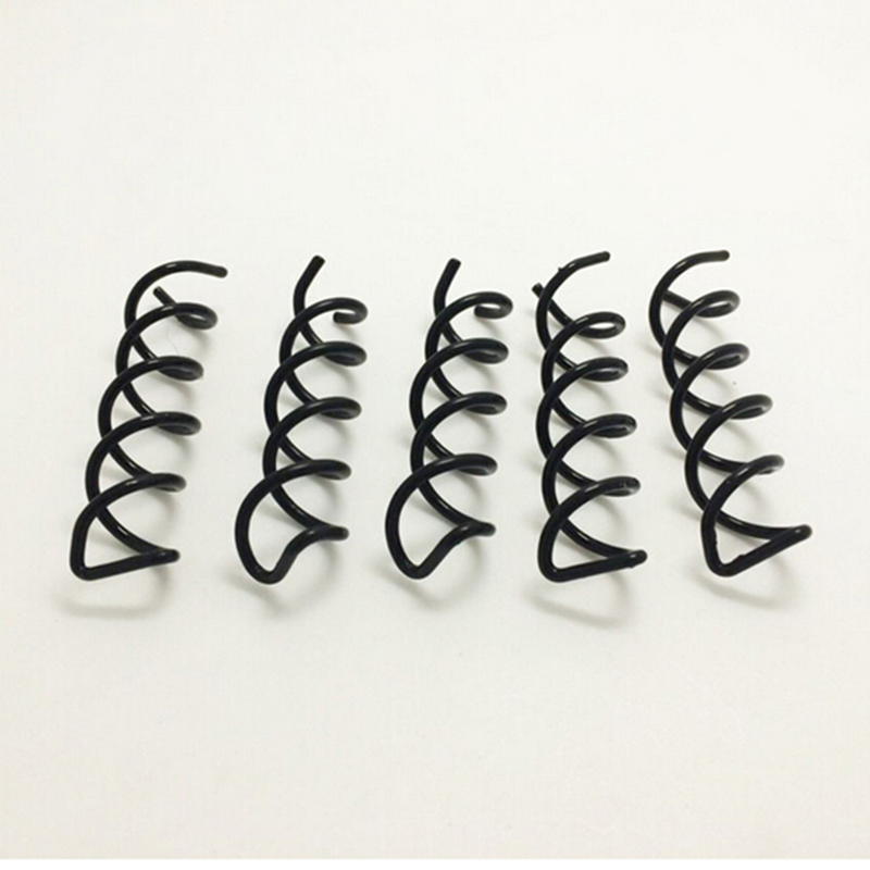 10x Spiral Spin Screw Bobby Pin Hair Clip Twist Barrette Hairpins Black ...