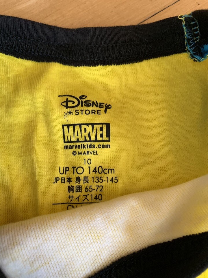 NEW Disney Marvel Avengers Boy Pajamas Size 10 Yellow Blue Red Hulk ...