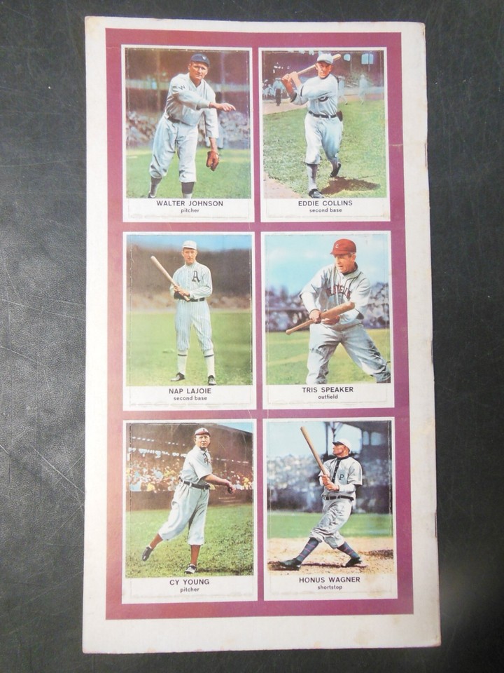 1961 Golden Press Fun Time Trading Cards Book - Hall Of Fame Baseball ...