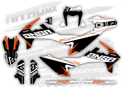 NitroMX Graphic Kit for KTM SMC-R 690 2019 2020 2021 2022 2023 2024 ...