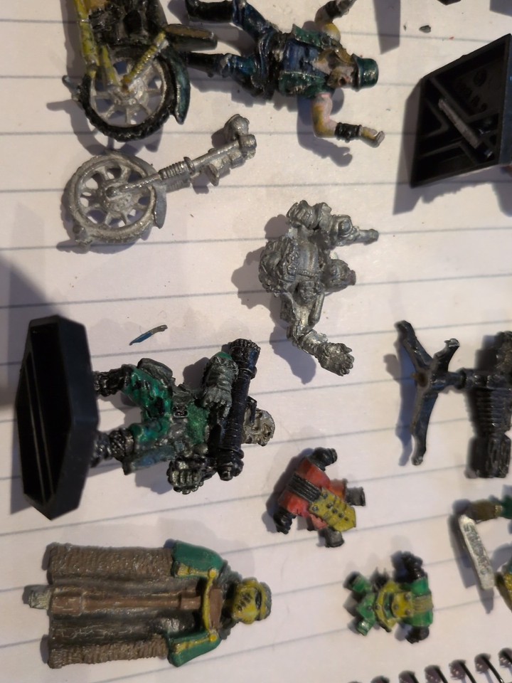 Citadel Miniatures 1989s Space Marines, Rogue Trooper, Hell Angels Job ...