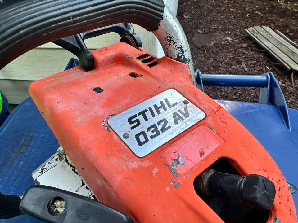 VINTAGE STIHL 032 AV CHAINSAW PARTS OR REPAIR | eBay