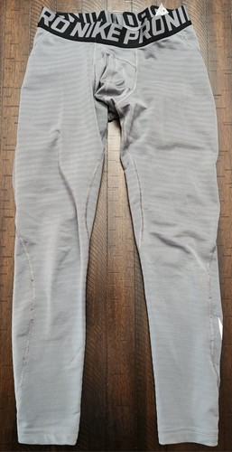 Nike Dri-Fit Compression Baselayer Pants Mens Medium Gray | eBay