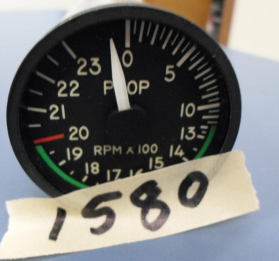 Beechcraft Prop RPM Indicator P/N 101-380092-9 (AR) | eBay