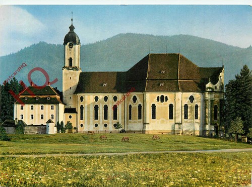 Picture Postcard>>Die Wies, Wallfahrtskirche | eBay UK