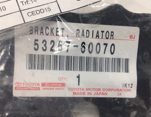 NEW Genuine OEM TOYOTA 4Runner LEXUS GX460 Side Panel Nut Plate 53257 ...