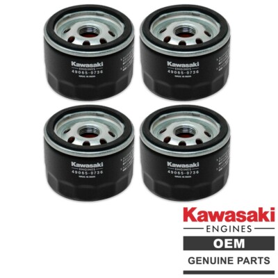 Genuine Kawasaki 49065-0736 Oil Filter (Replaces 49065-7007 49065-0721 ...