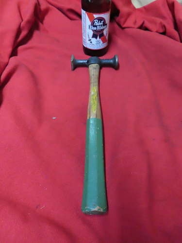 Vtg Proto 1424 Finishing Body Hammer,Green handle,Original,USA~NICE🤠🤠 ...