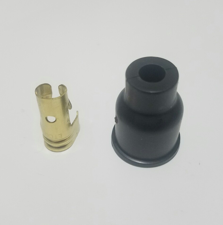 DIY 180 degree angle Spark Plug Distributor Magneto Terminal and Boot ...