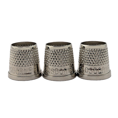 C.S. Osborne 3 Pk. Open End Thimbles 510 Size 5 (19/32") Made In USA | eBay