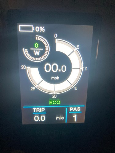 Key-Disp KD718 Color LCD Mode Switching Display KBO & Himiway Ebikes ...